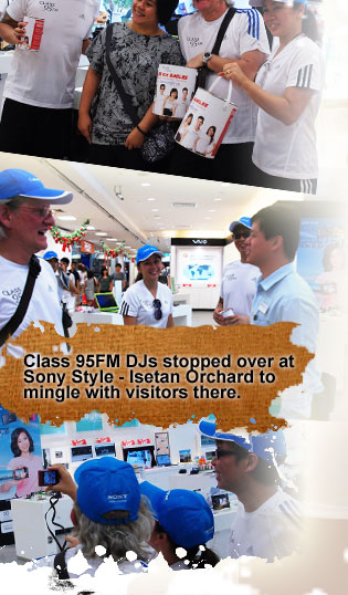 Sony Style supports Class 95 'Miles for Smiles'